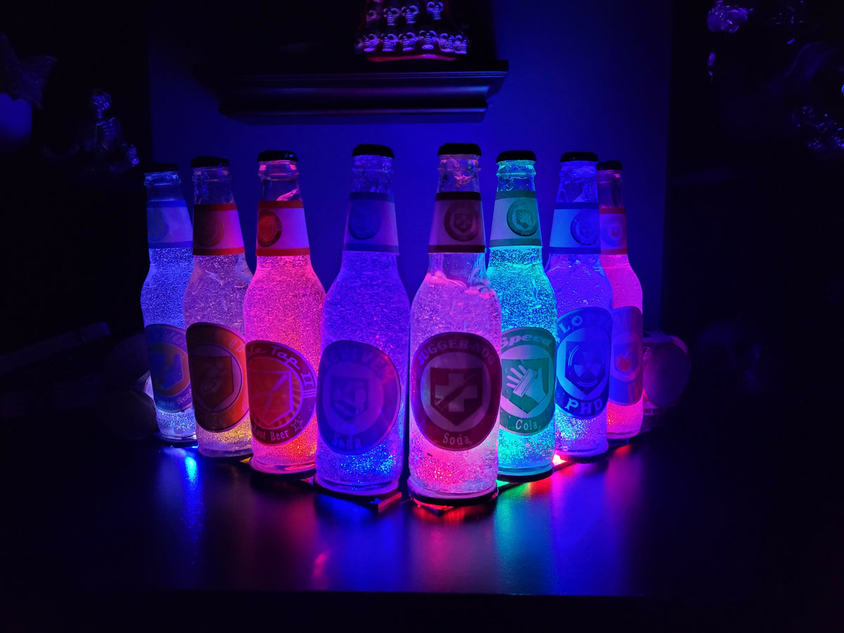 Call Of Duty Zombies Light Up Perk Bottles – Artisans Cooper...