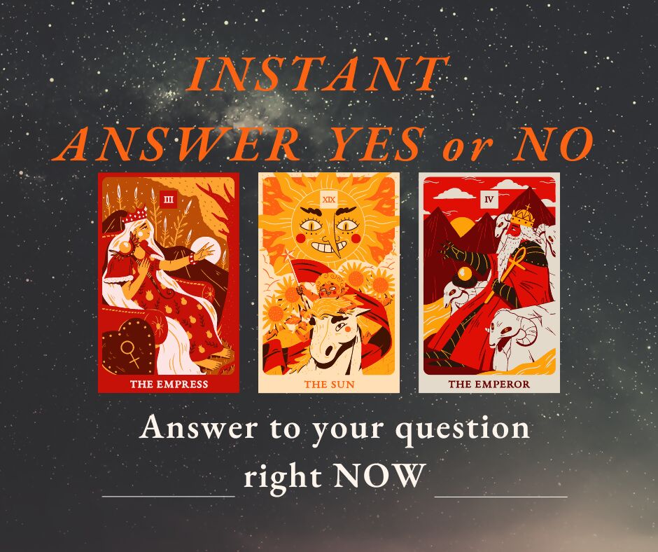 INSTANT Tarot Reading, Self Guided Tarot for a Yes or No question ...