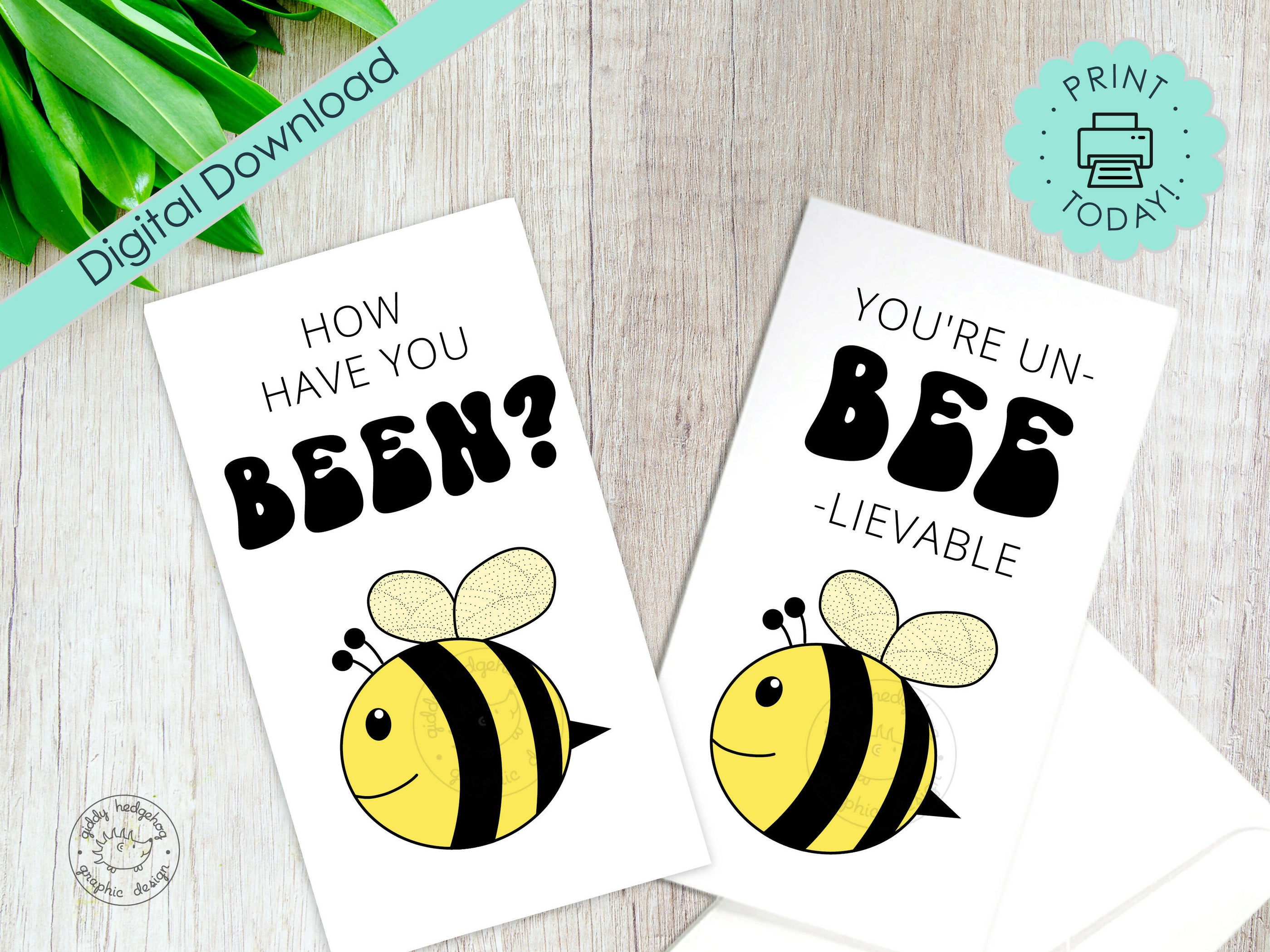 Bee pun cards, Bee thank you, Teacher Appreciation Card, Teacher Ca...