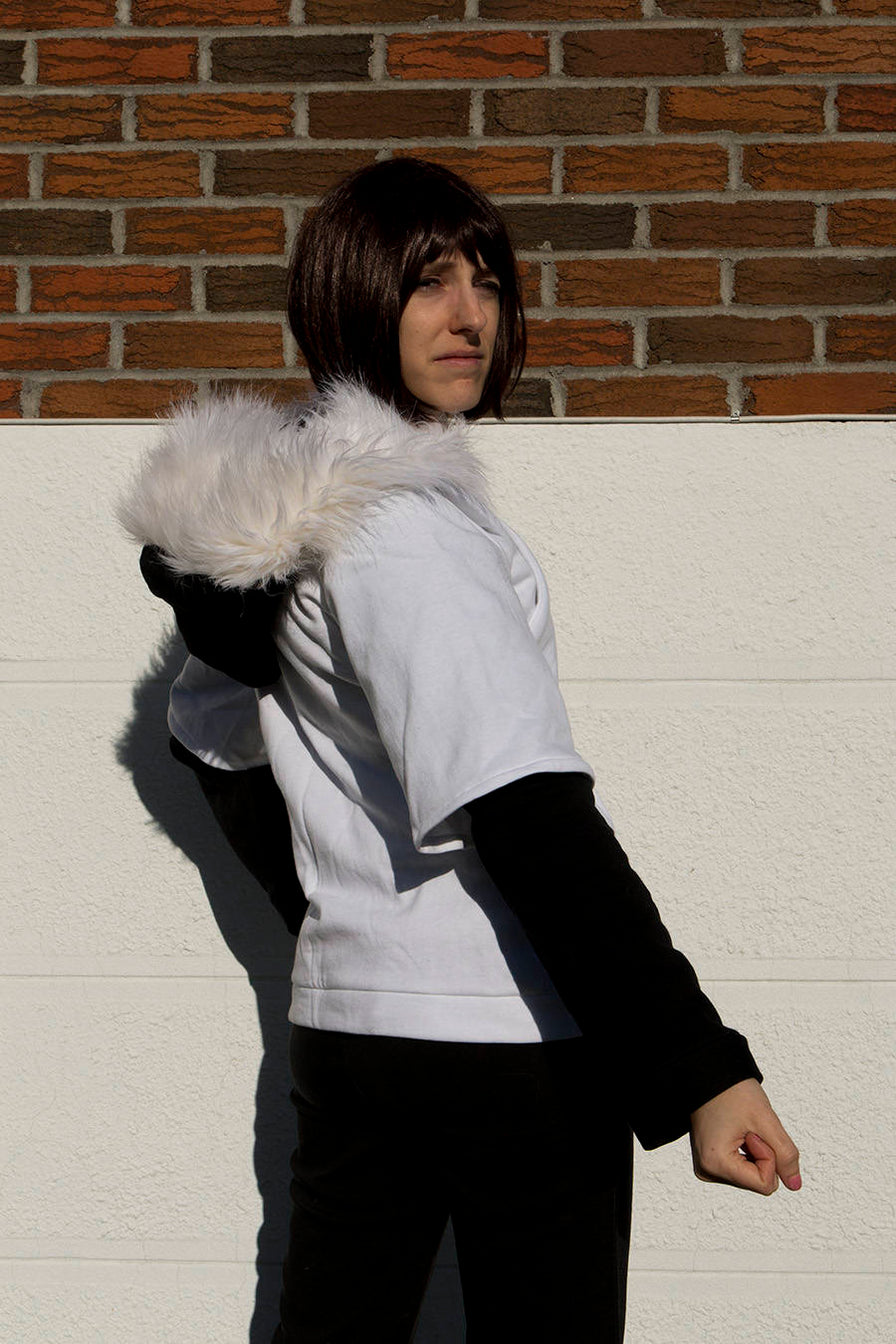 X-Tale and Underverse Cross!Sans inspired cosplay hoodie (Undertale...